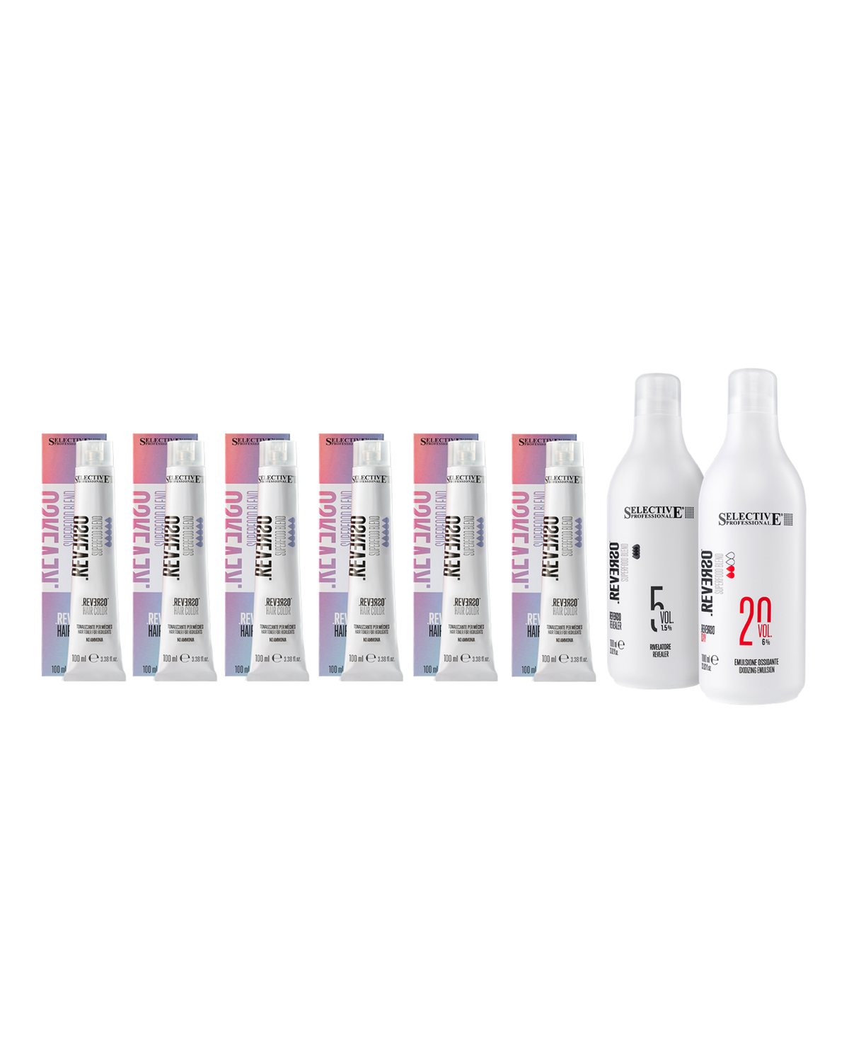 SELECTIVE HAIR COLOR - Intro Kit Reverso 6 tubes — Boutique8084
